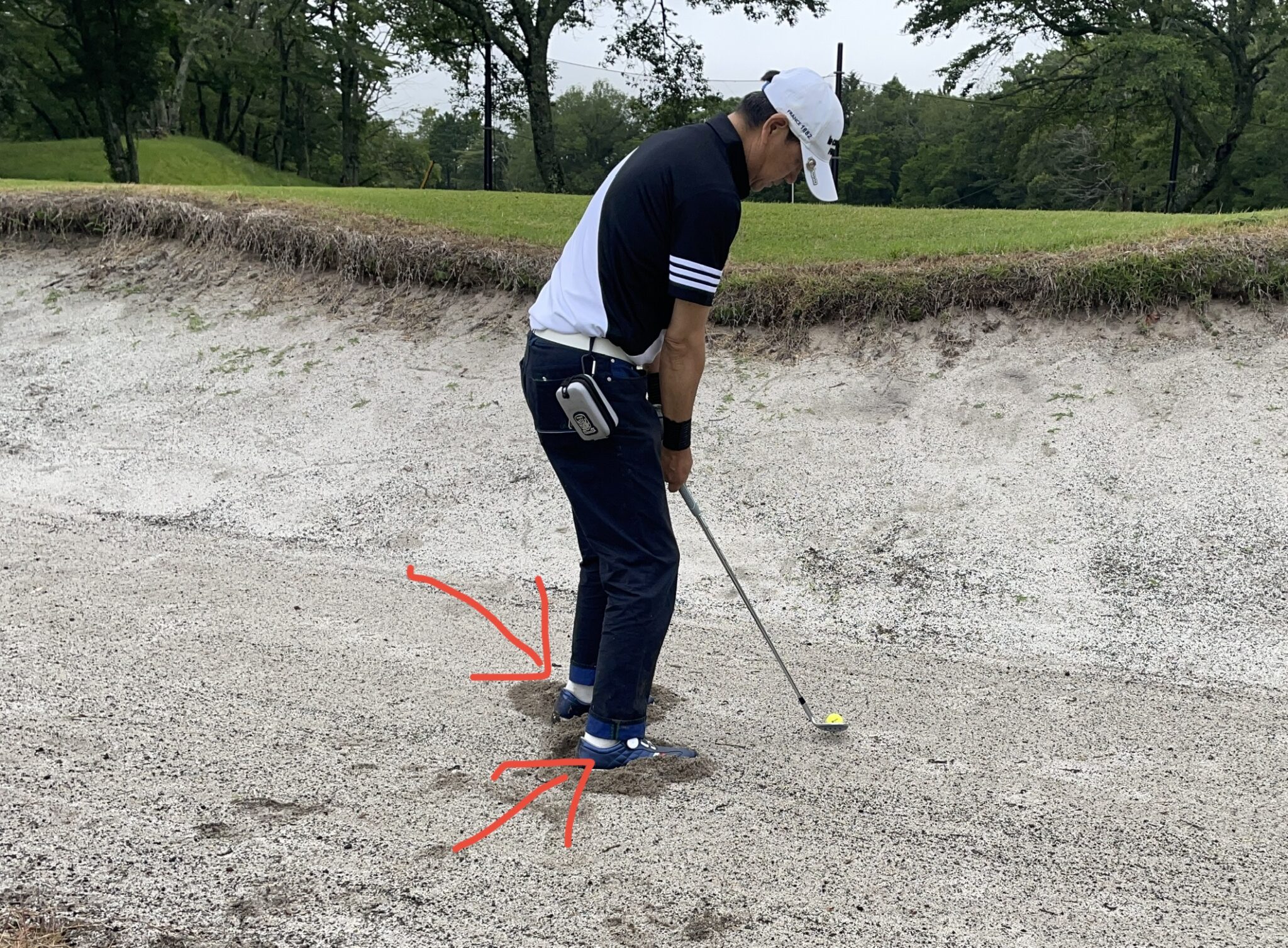 【技術レッスン】バンカーなんて怖くない！ 3、あごの高いバンカーからの脱出 | インドアゴルフ業界で店舗数No1,STEPGOLF